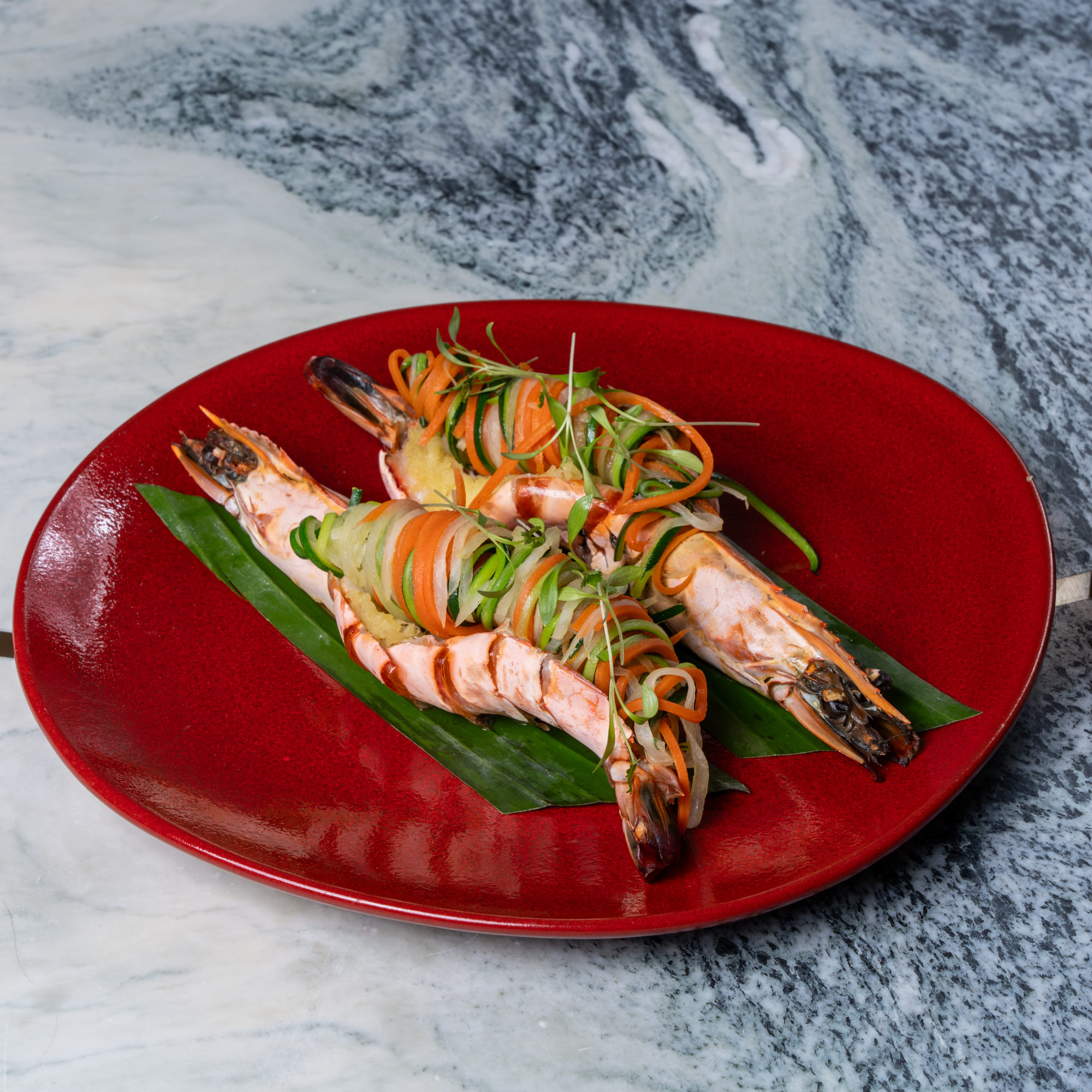 Ginger Jumbo Prawns - Beefbar Doha Menu