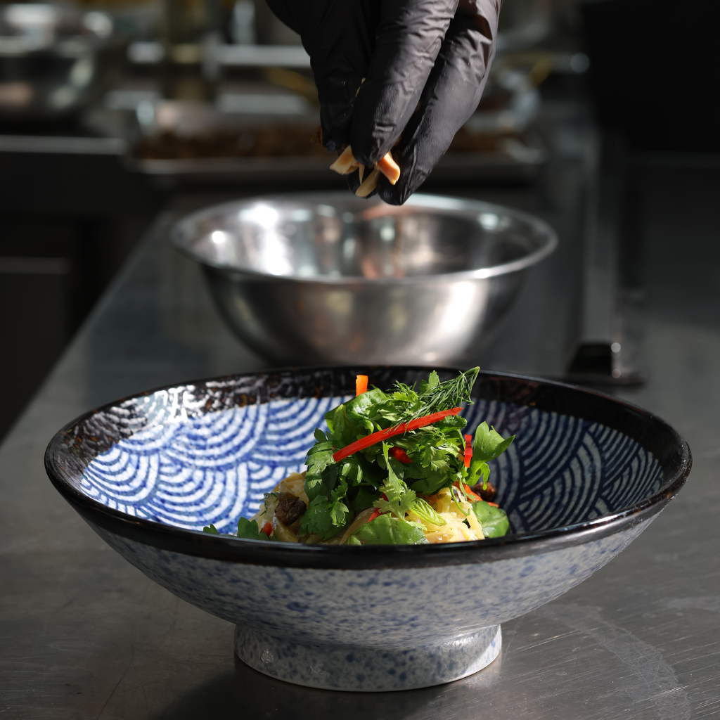 Chilian Seabass Ginger and Olives - Beefbar Doha Menu