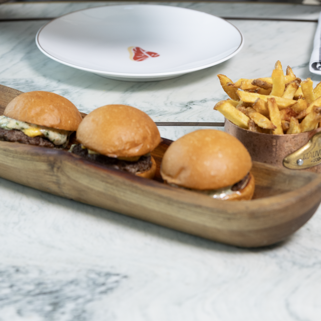 Mini Smashed Burger - Beefbar Doha Menu